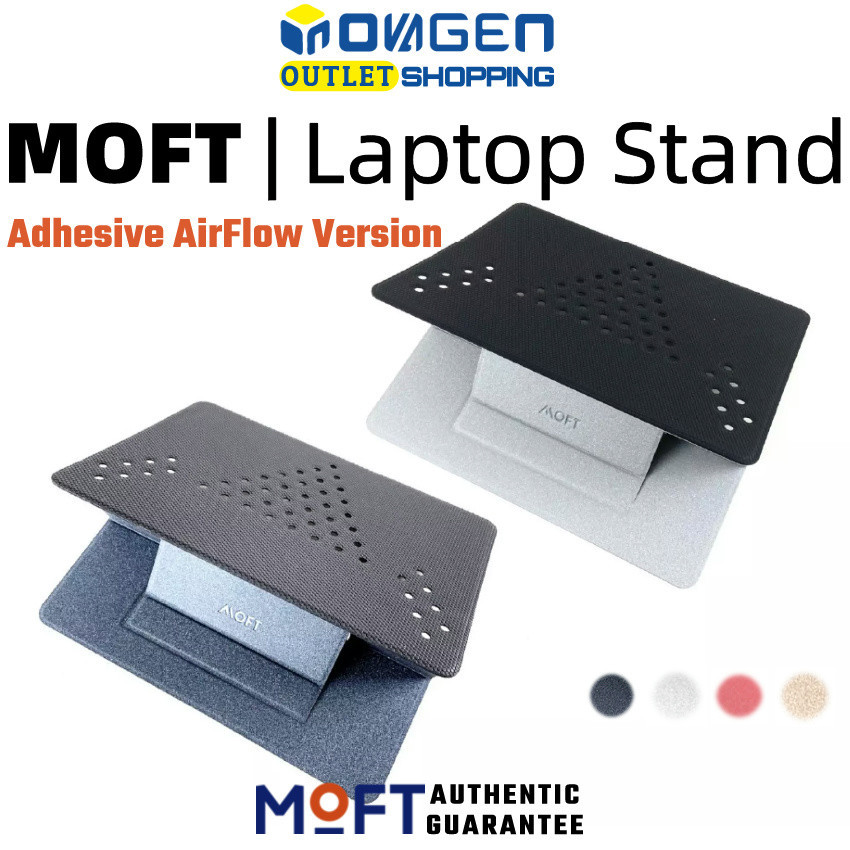 MOFT Adhesive Laptop Stand Airflow Gen 2 Version Heat Ventilation ...