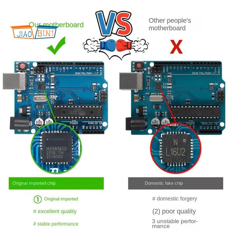 Unor3 Main Control Board Atmega 328P Microcontroller Module Programming Development Board ...