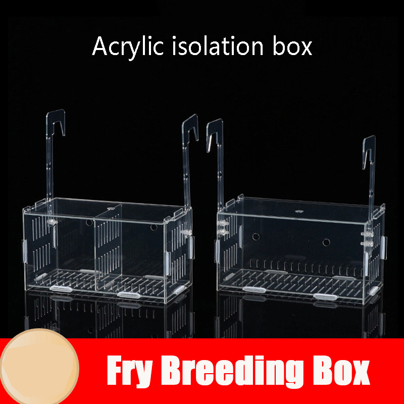 [rangevoyage2] Fish Tank Small Fry Breeding Box Clear Acrylic Fish ...