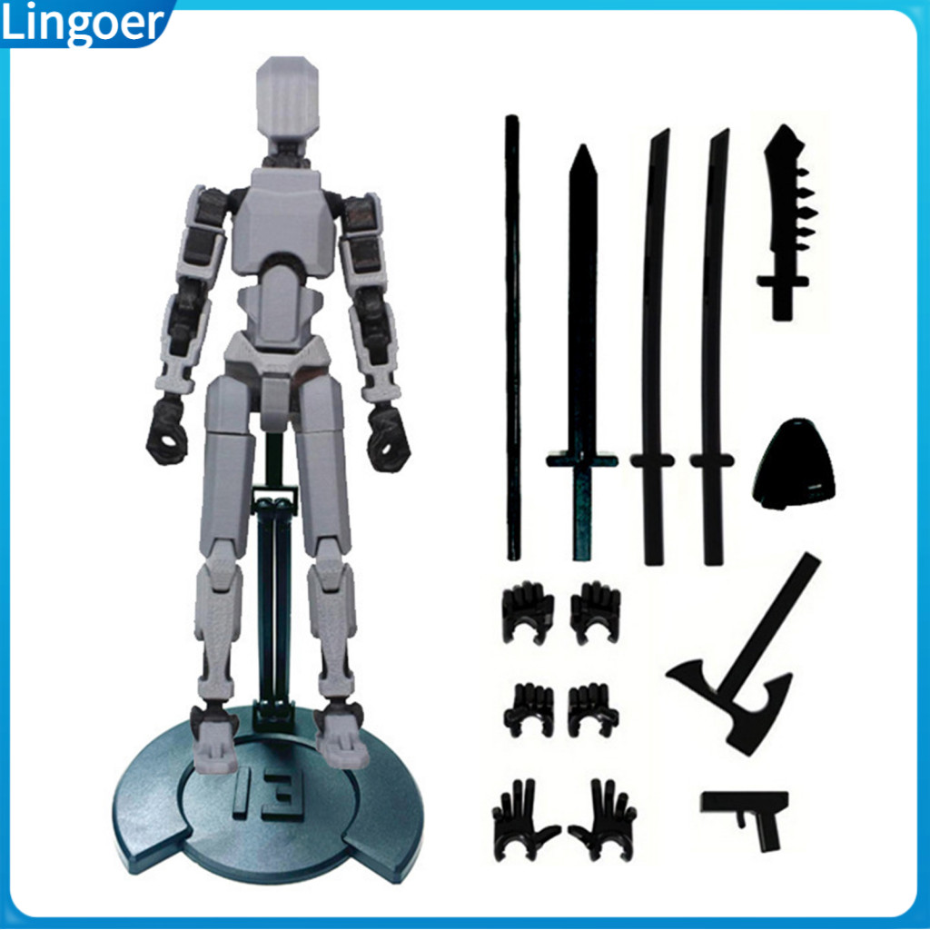 Lingoer| Desktop Robot Model Movable Robot Model Articulated Robot ...