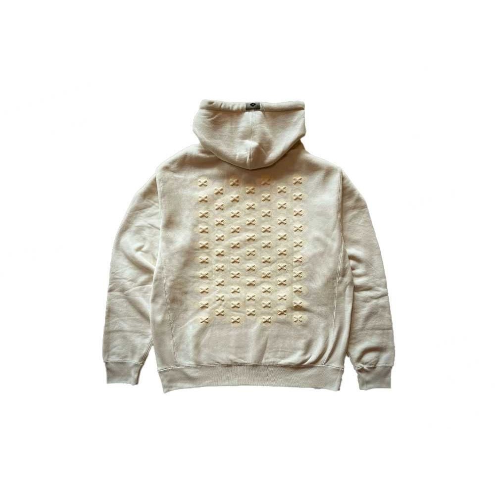 GAKKIN Classic Hanabatsu Foam Hoodie Off White Unused | Shopee Malaysia
