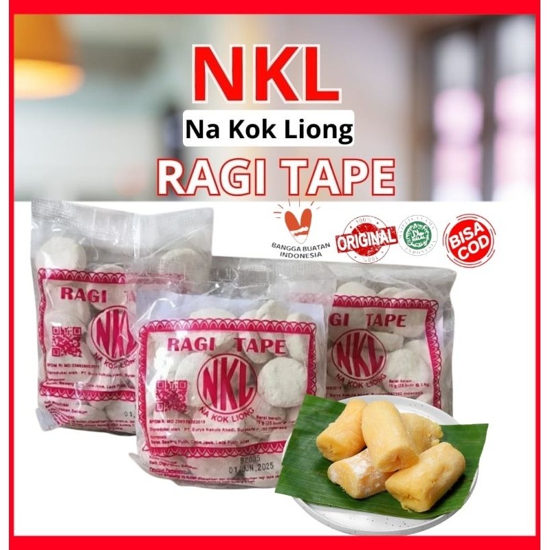 Ragi Tape Na Kok Liong NKL Kemasan 70g | Shopee Malaysia