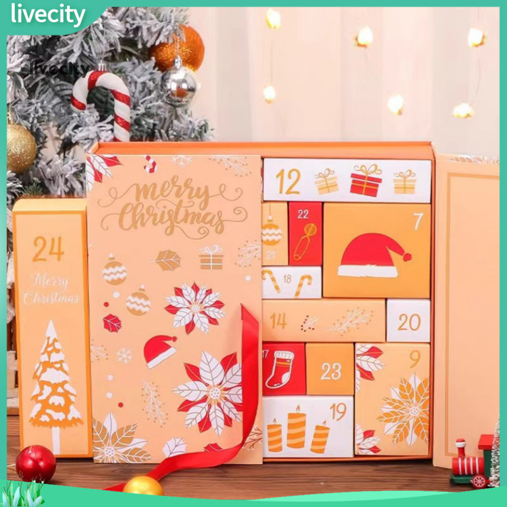 livecity| Kids Christmas Countdown Diy Christmas Countdown Box 24 Days ...