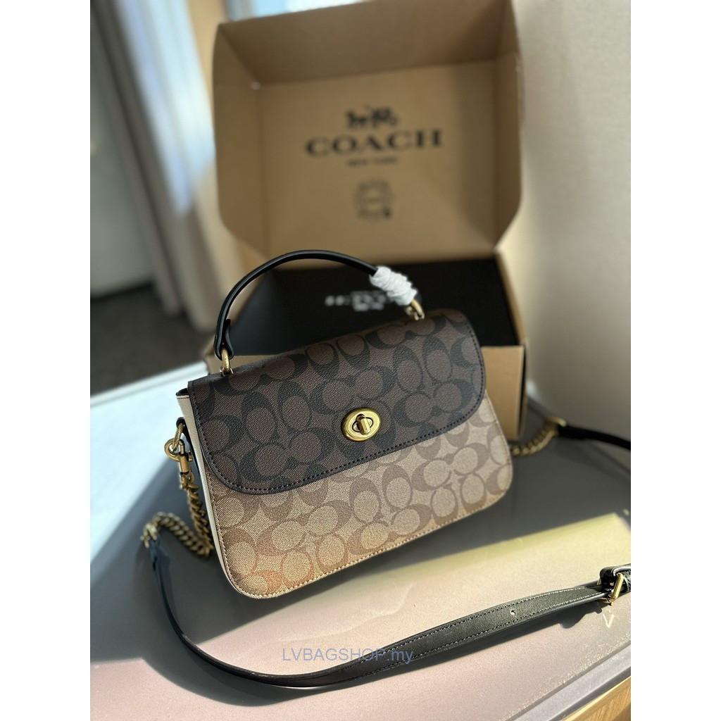 Gift Box Packaging Coach Coach Counter New marlie Messenger Bag Poster ...