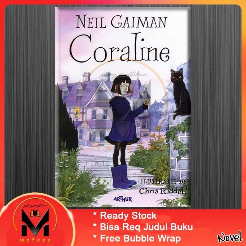 Coraline by Neil Gaiman (English) | Shopee Malaysia