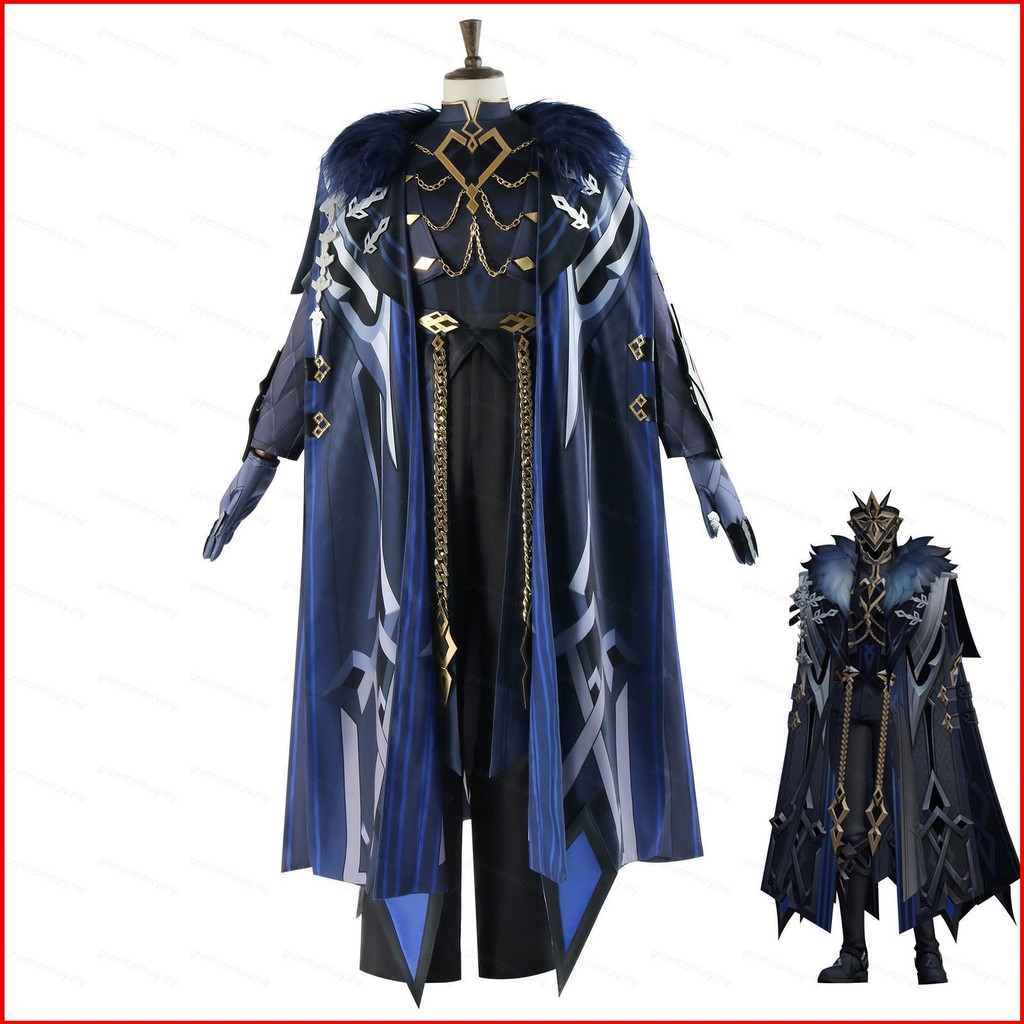 YS Genshin Impact Fatui The Captain II Capitano role play cosplay cloth ...