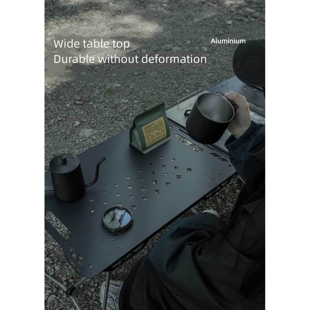 Outdoor Camping Tactical Table Outdoor Blackened Light Weight Table ...