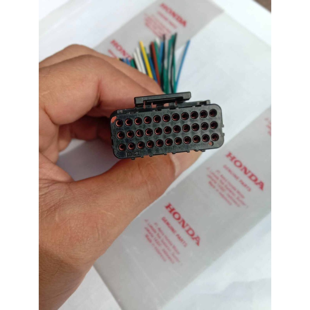 Ecu SOCKET ECM PIN 33 FULL ORIGINAL HONDA BEAT SCOPY SPACY VARIO 110 ...