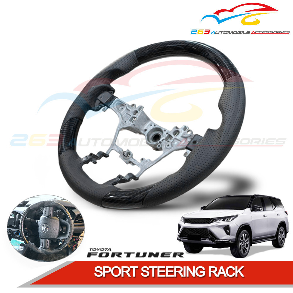 TOYOTA HILUX FORTUNER 2016-2022 SPORT STEERING RACK '15 (CARBON BLACK ...