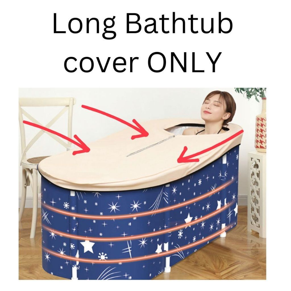 Bathtub Foldable Adult Kids Swimming Pool Bath Tub Canvas Bathtub ...