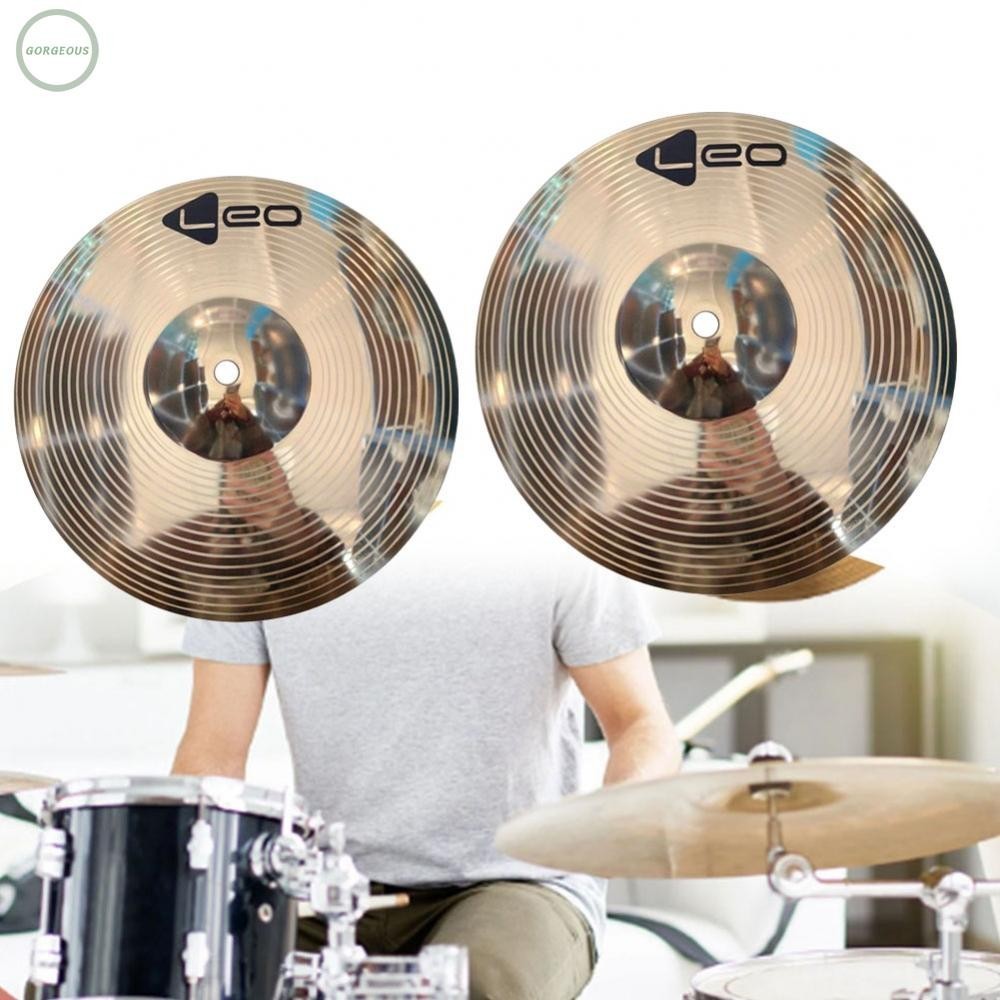 GORGEOUS~Precision Sound Cymbals 8 and 10 Percussion Splash Crash Hi ...