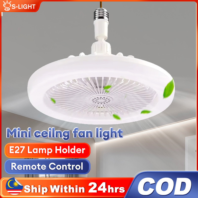 E27 Ceiling Fan with Lamp fan light ceiling fan light invisible fan ...
