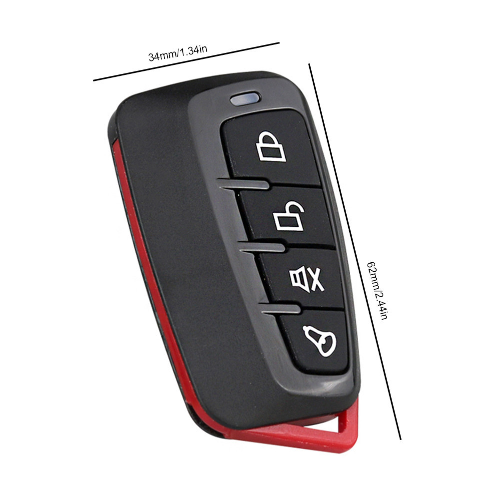 315 MHz/433 MHz Gate Opener Remote 4 Button Duplicator Remote for ...