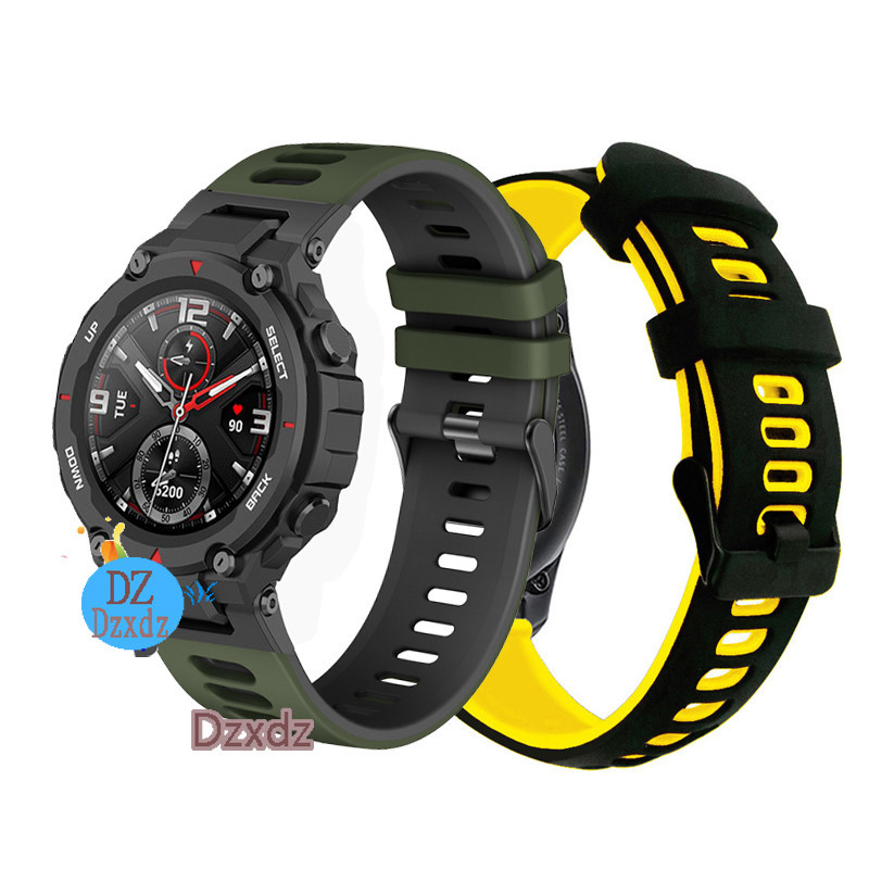 Huami Amazfit T Rex Pro Strap for Amazfit T-Rex Pro 2 Soft Silicone ...