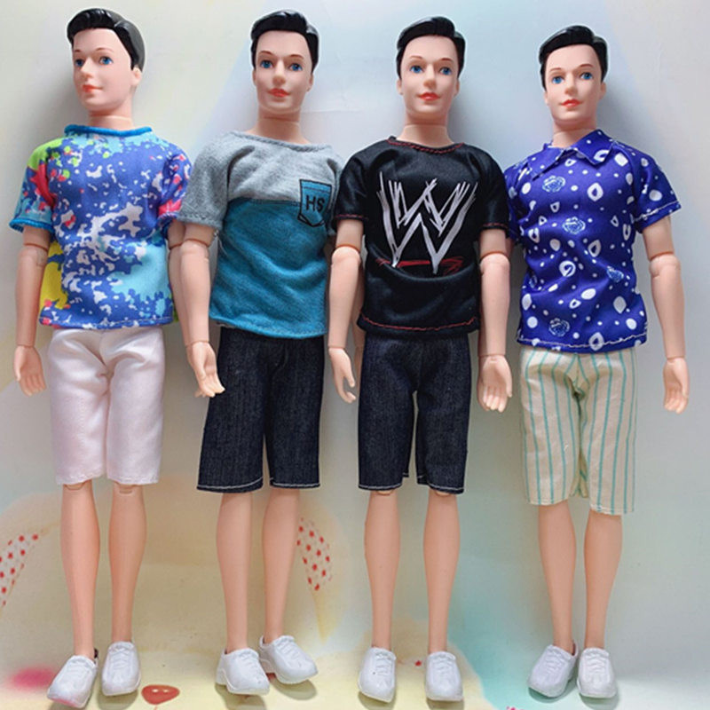 New 30cm Boy Friend Ken Doll Set Fashion Men Doll with Clothes Suit ...