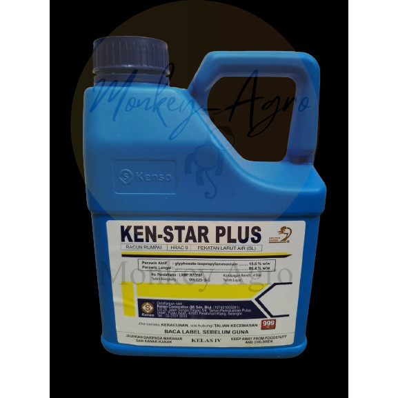 4L KEN STAR PLUS /RACUN RUMPUT RUMPAI / RACUN RUMPUT / HERBICIDE 13.6% ...