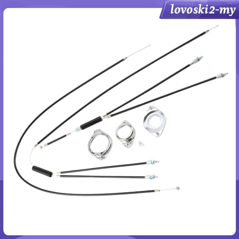 [LovoskiacMY] BMX Bike Gyro Brake Cables Front (Upper&Lower) Rotor Set ...