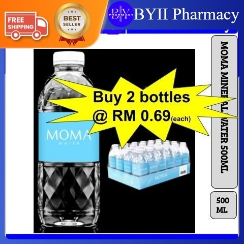 MOMA water 500mL Pure Drinking Water - MOMA Water | Shopee Malaysia