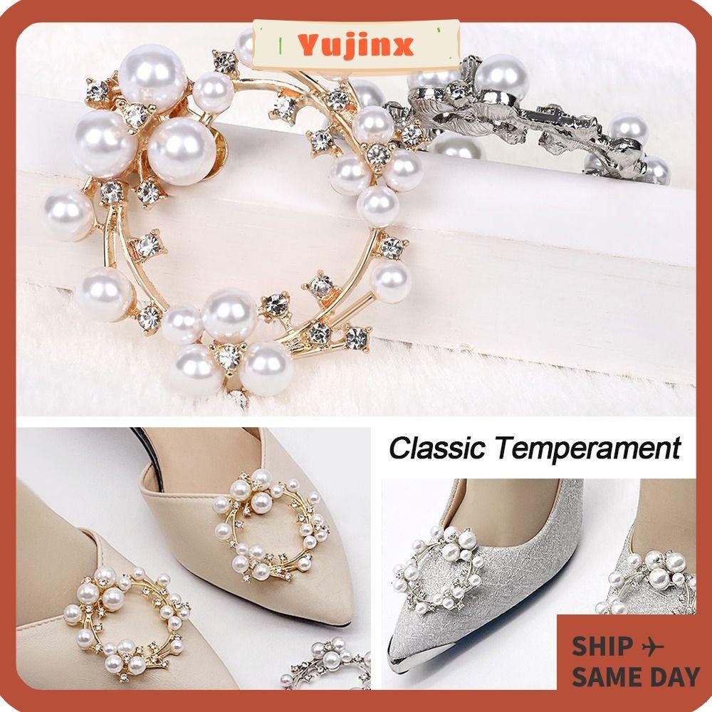 YUJINX High Heels Buckle Decoration Detachable DIY Shoe Accessories ...