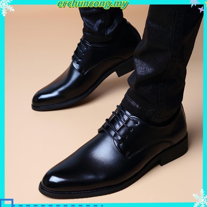 .Ready Stock ️36-45️ . kasut kulit lelaki original kasut kerja lelaki ...