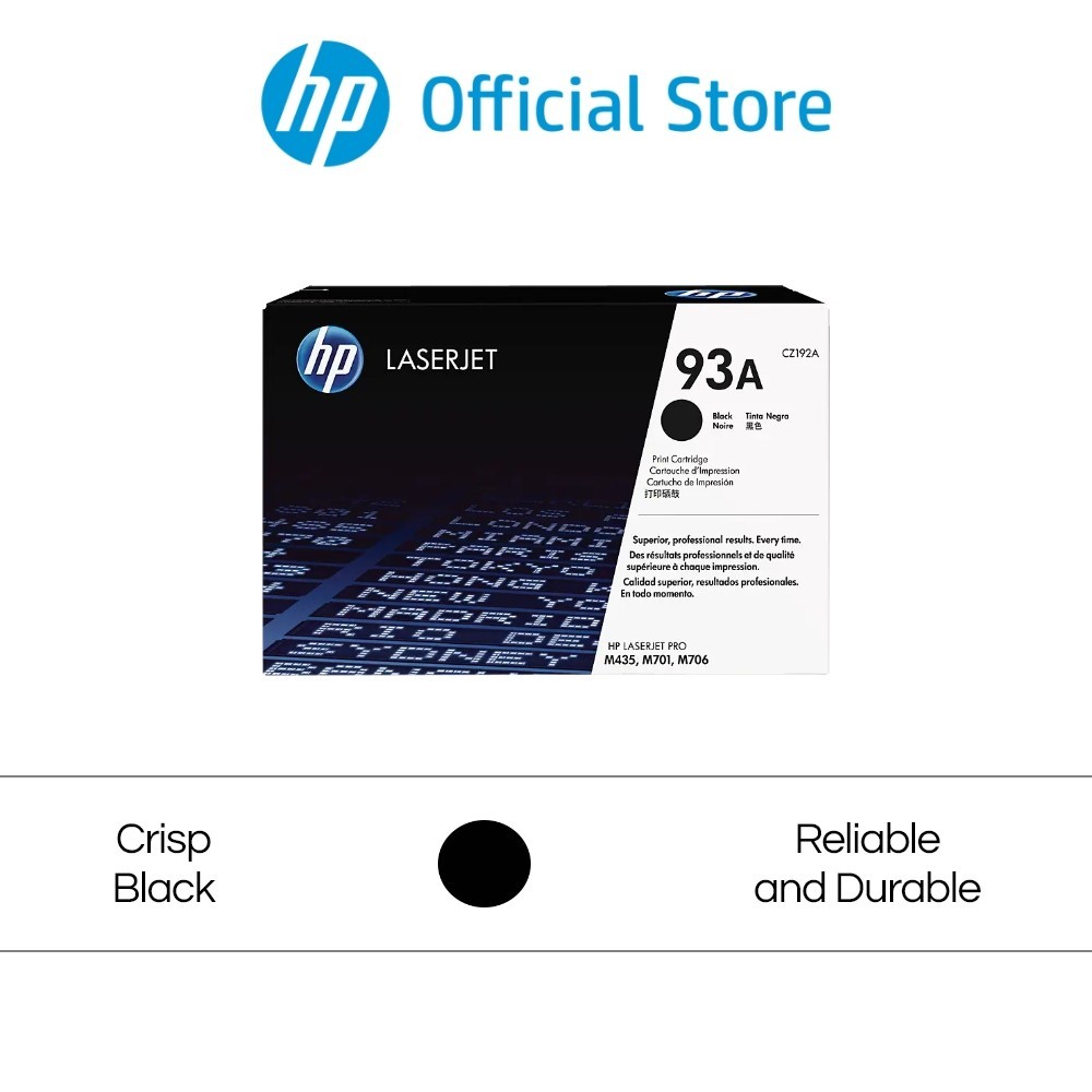 HP 93A Black Original LaserJet Toner Cartridge / Compatible for HP ...