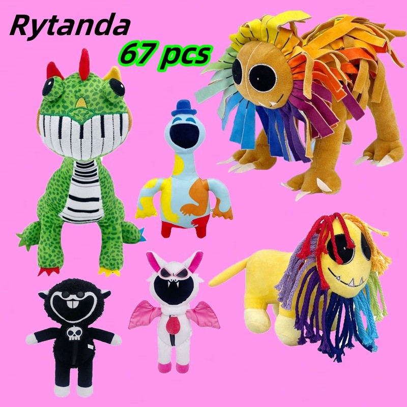 ⭐Poppy Playtime 4 Plushie Toy⭐ Cute Poppy Playtime Game Character Plush ...