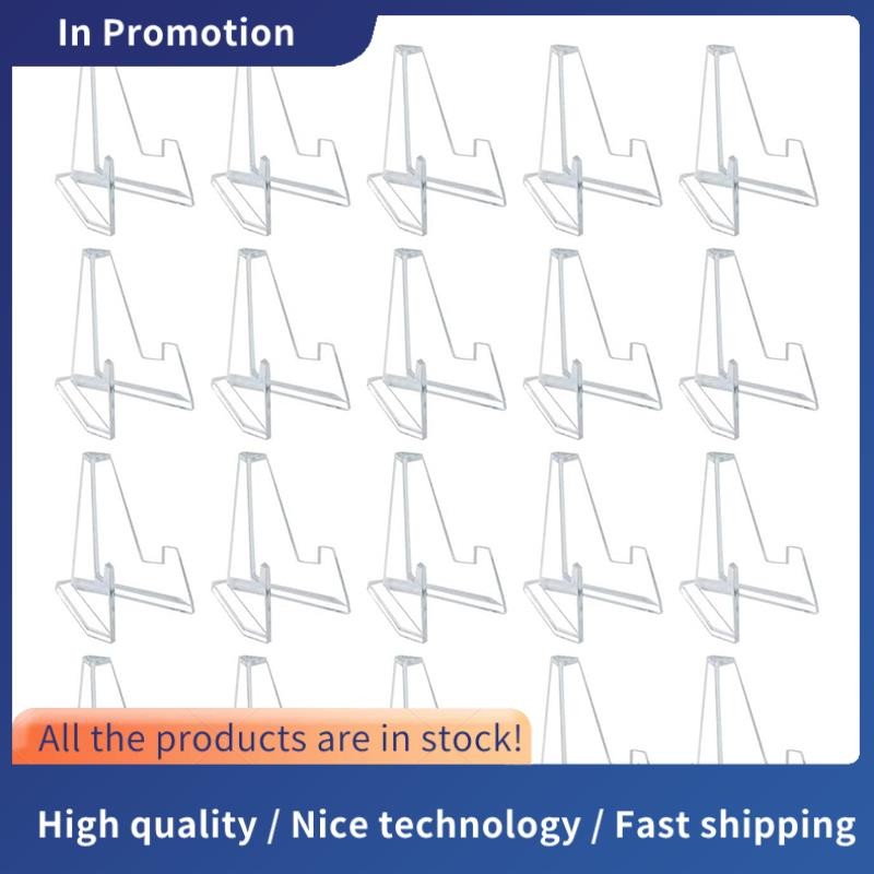 20 Pack Mini Clear Acrylic Easel Display Stands 2.2Inch Mini Coins ...