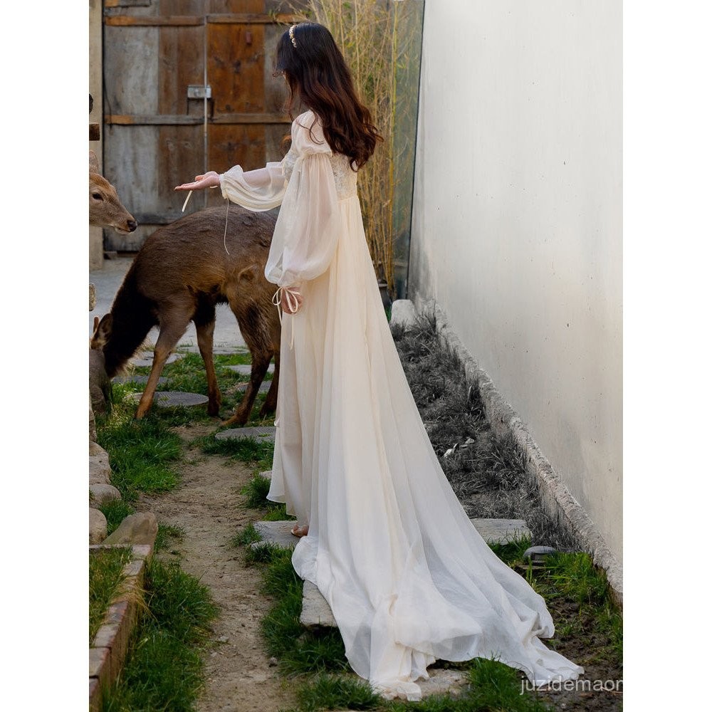 [Praise Rate Super 99% Same Style] Dressing Robe Bride Female Wedding ...