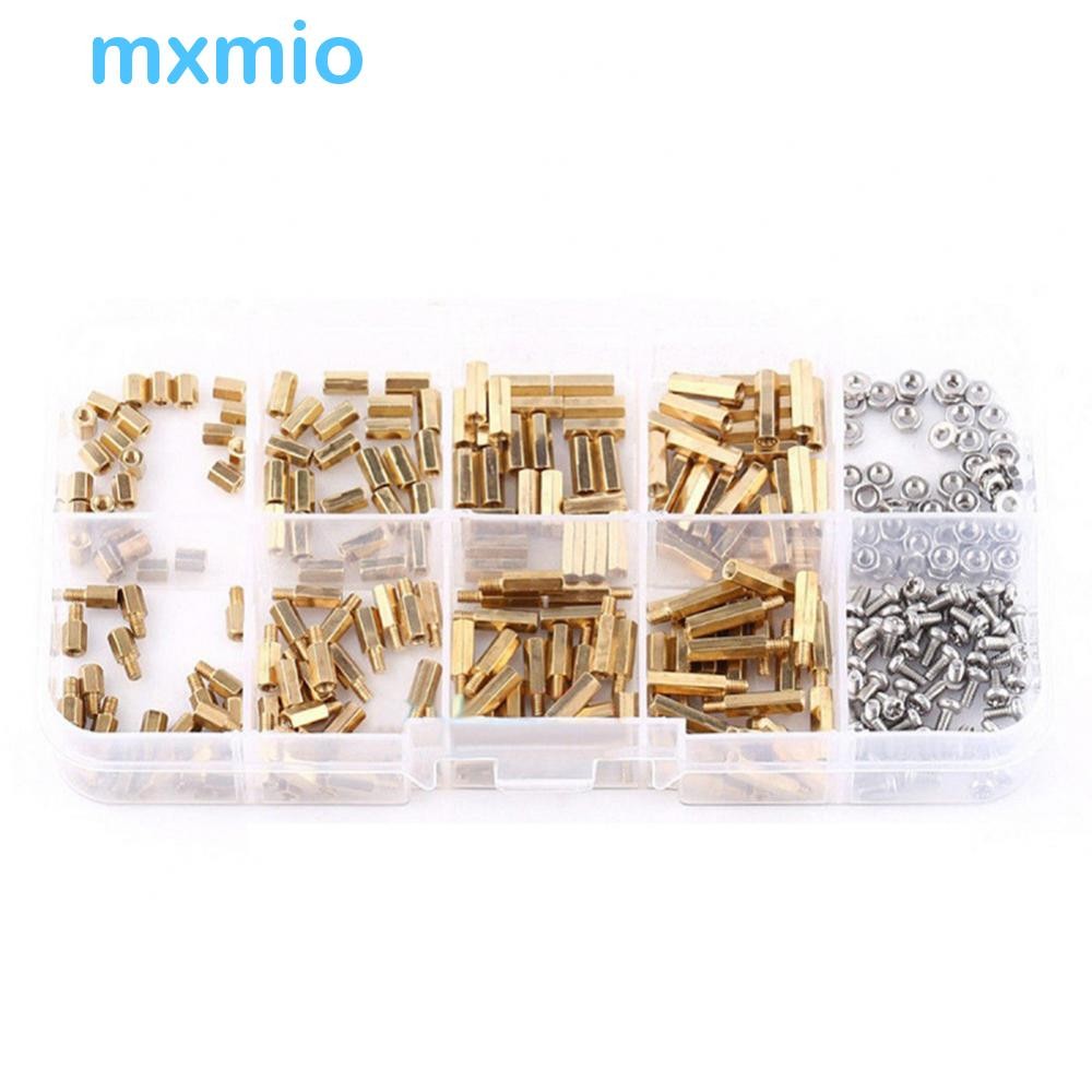 MXMIO Copper Pillar Brass M2 Spacer Kit Stand Off Kit Standoff Pillar ...