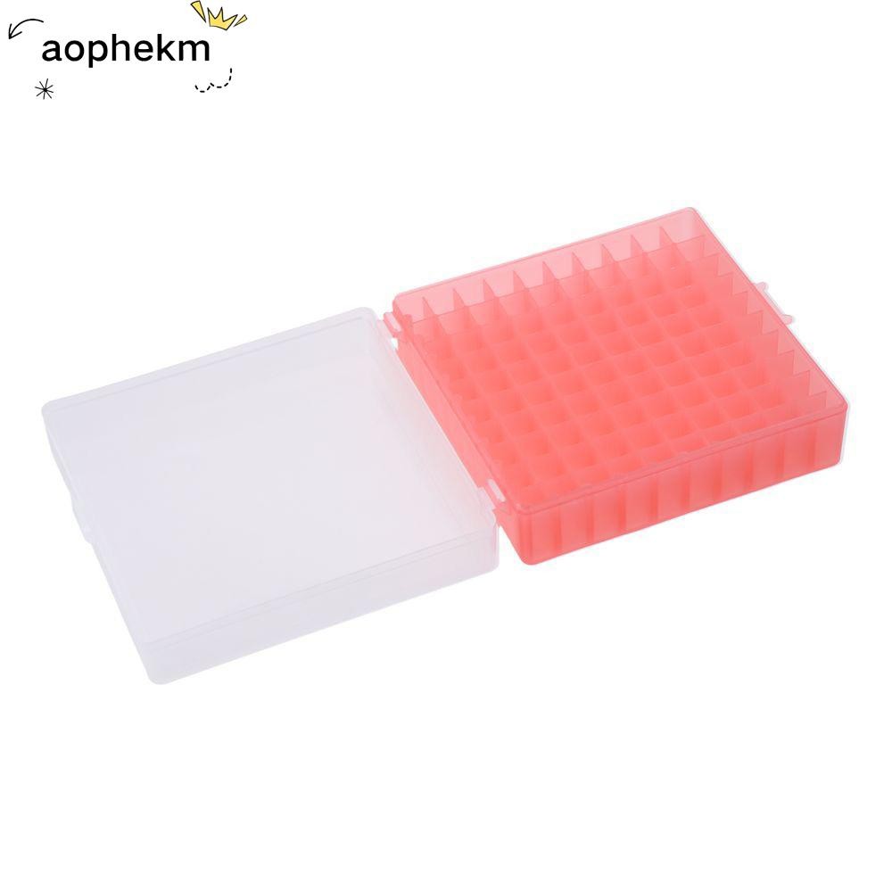 AOPHEKM Centrifuge Tube, Freezer Storage Box 100 Places, Easy to us ...