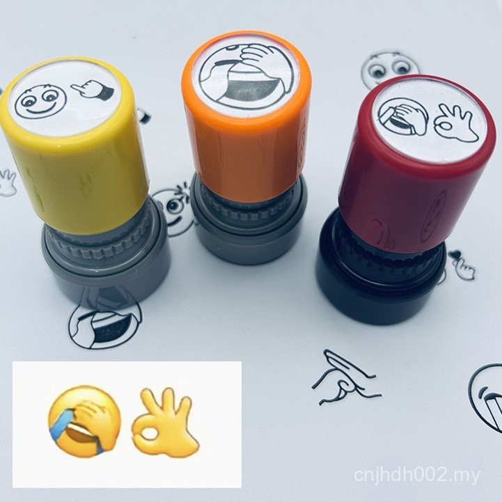 Shopee Official New Combination emoji Seal Making Cartoon emoji Sweat ...