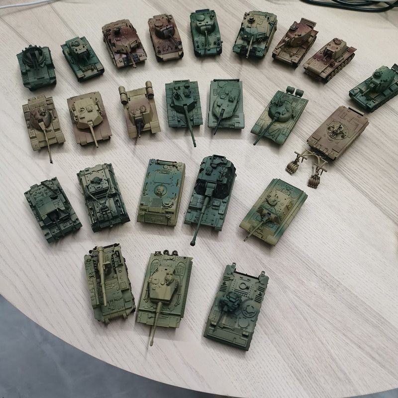 4D Model Type 99 Tank Assembly Model 1 / 72 Military DIY Assembly Tiger ...