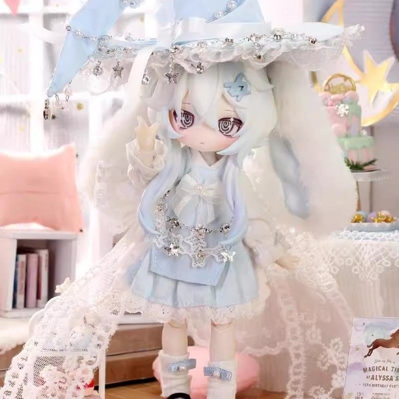 New Product Genuine Non-Edible Doll Jumping Month Time Bunny 12 Points ...