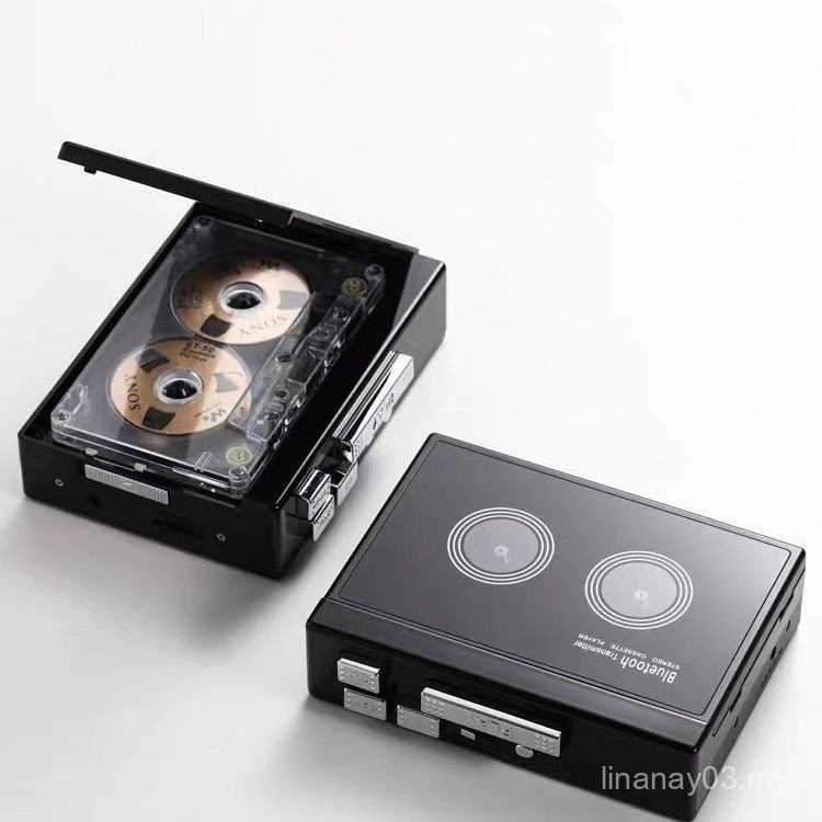 Bluetooth High-End Piano Black Tape Maker Retro Nostalgic Radio ...