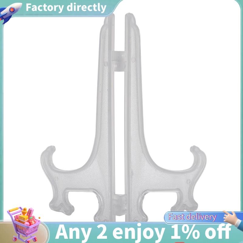 Transparent 7" Display Easel Stand Plate Bowl Picture Frame Photo ...