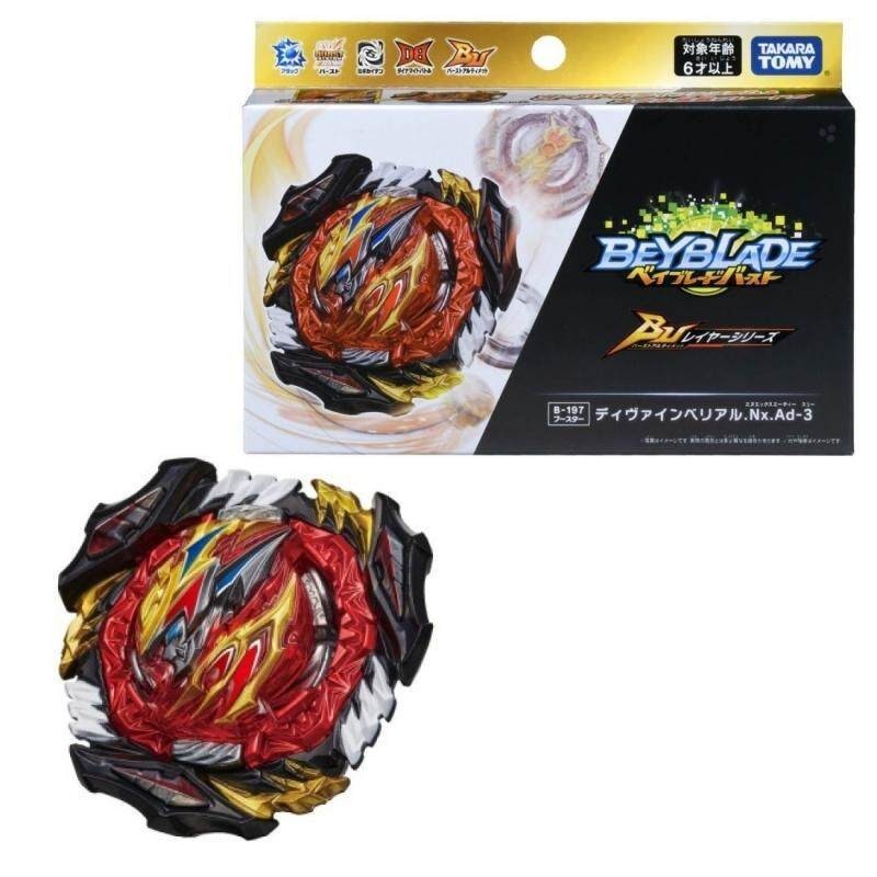 Beyblade Burst BU B-197 Booster Divine Belial.Nx.Ad-3 w/o Launcher Authentic Takara Tomy ...