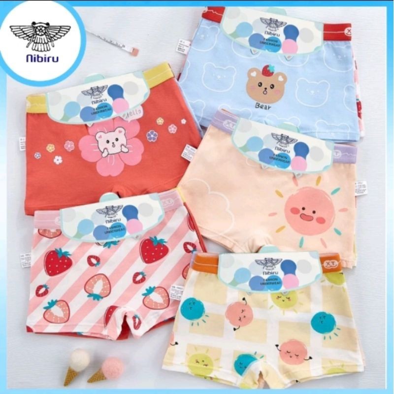 Nibiru Kids Boxer Girl Contains 2 pcs | Shopee Malaysia