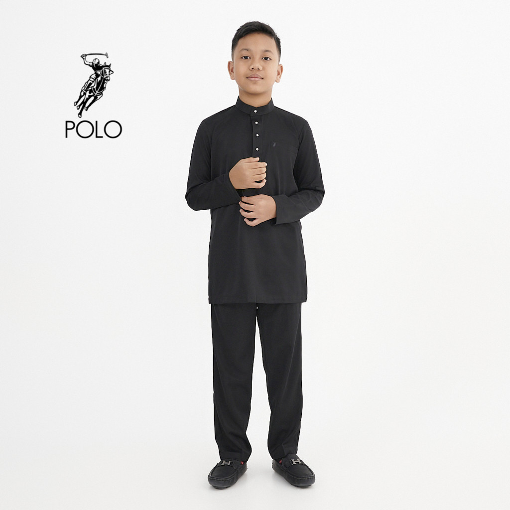 Polo Haus - Baju Melayu Cekak Musang Slim Fit (Junior) 2403 | Shopee ...