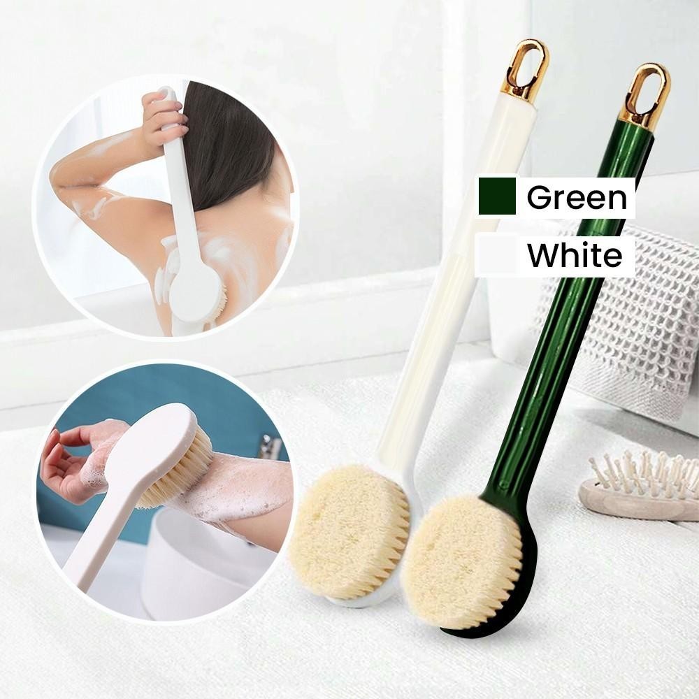 Plastic Holder Bath Brush With Handle Berus Mandian Gosok Badan ...