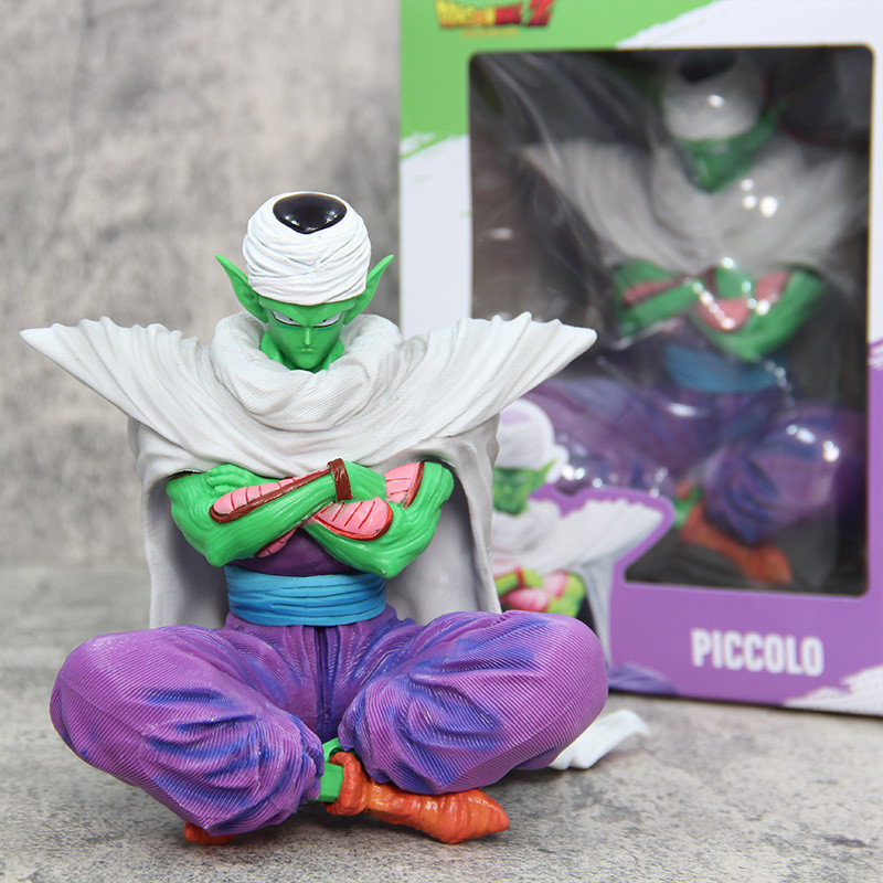 0jnz Dragon Ball GK Cloak Seated Youth Piccolo Model Decoration Statue ...