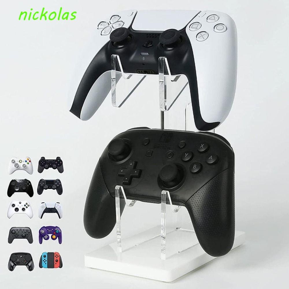 NICKOLAS 2-Layer Controller Holder, Acrylic Transparent Game Handle ...