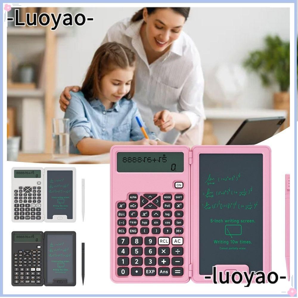 LUOYAO1 Scientific Calculators, 10-Digit LCD Notepad Math Calculator ...