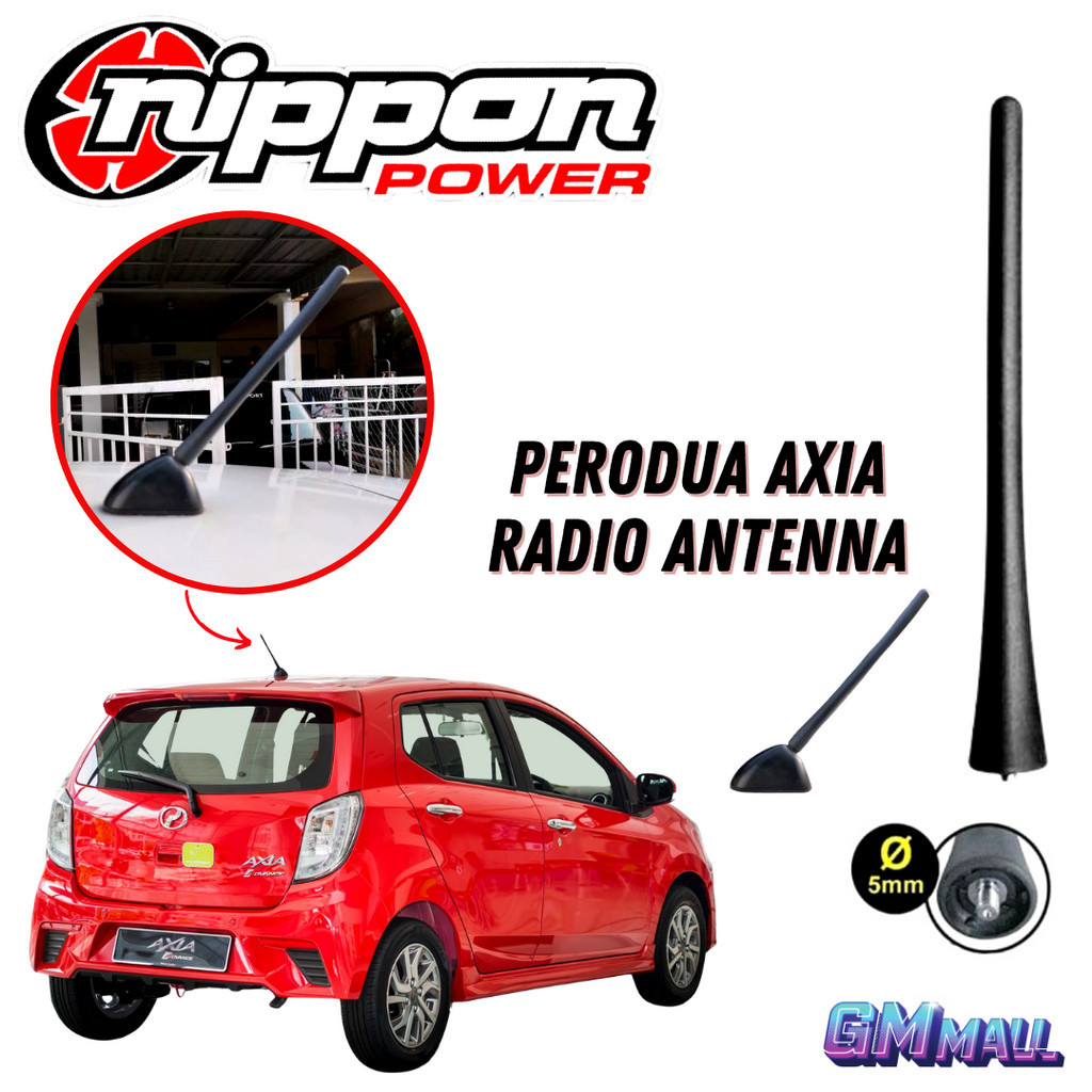PERODUA AXIA OEM RADIO ANTENNA Roof Aerial Signal Mast Antenna Tiang ...