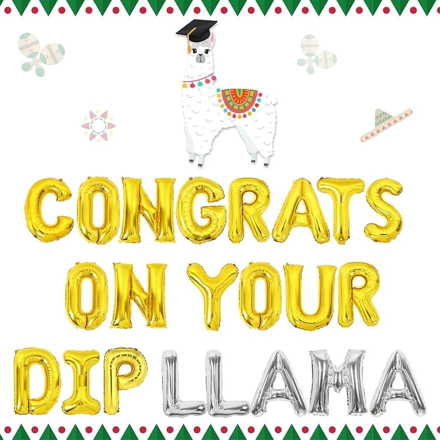 JOYMEMO Mexican Fiesta Graduation Party Decorations Congrats on Your ...