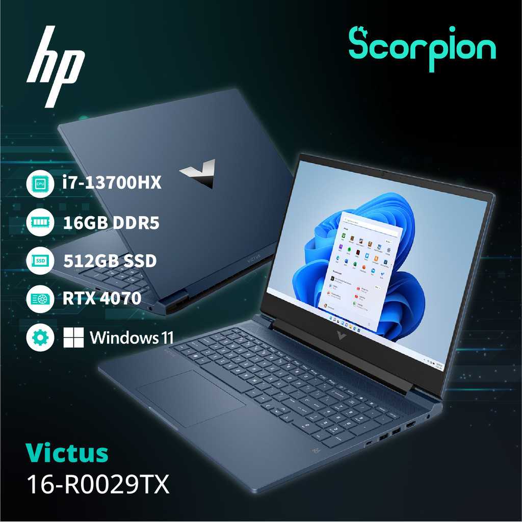 HP Victus 16-R0029TX Gaming Laptop（Aeon Credit Services-36 Monthly ...