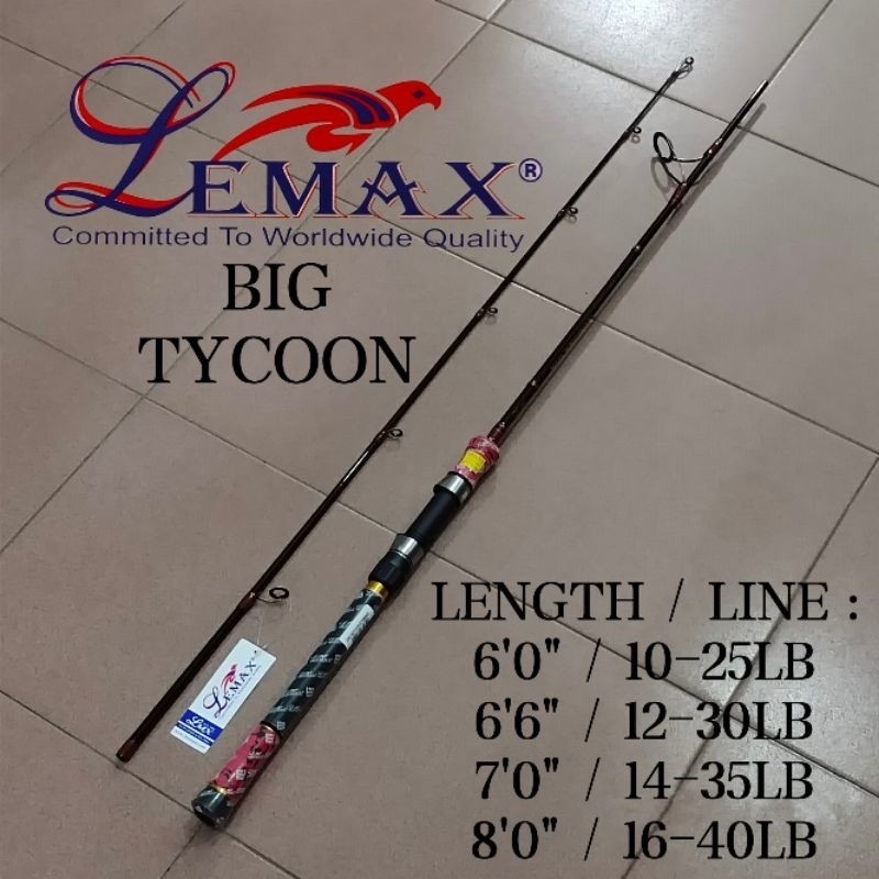 *TERBARU* JORAN PANCING TOMAN LEMAX BIG TYCOON LENGTH : 6'0" 6'6" 7'0 ...