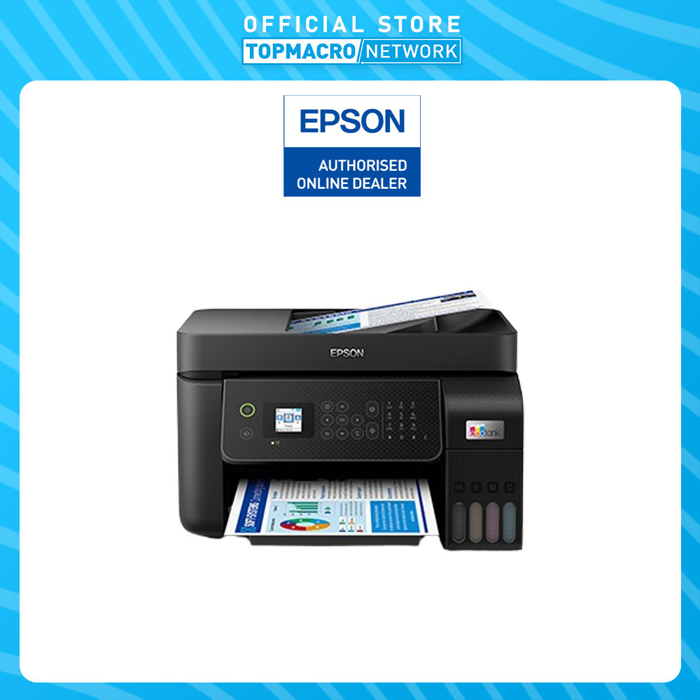 EPSON ECOTANK L5290 WI-FI ALL-IN-ONE INK TANK PRINTER (PRINT, SCAN, COPY, FAX) + FREE RM70 TNG E ...