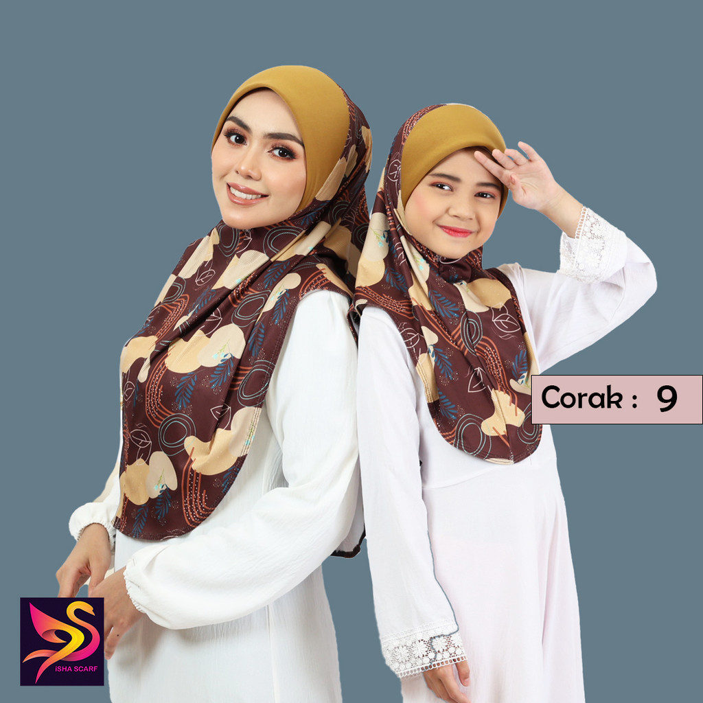 Tudung Sarung Instant Awning | Sedondon Ibu dan Anak | Tudung Budak dan ...