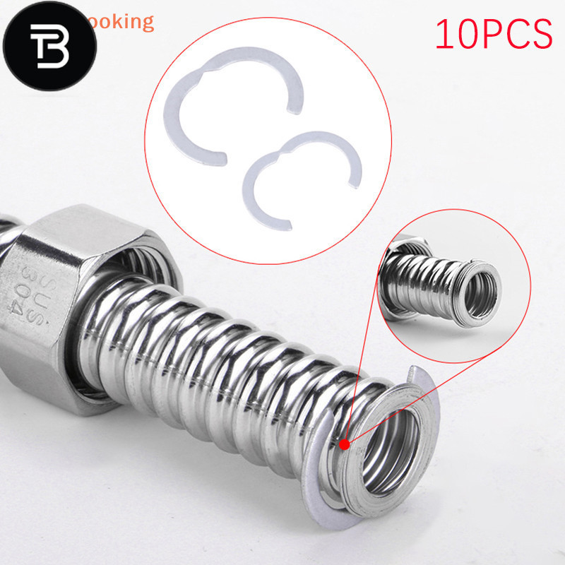 TB 10pc Solar Stainless Steel Corrugated Pipe Segment Rings DN16 DN20 ...