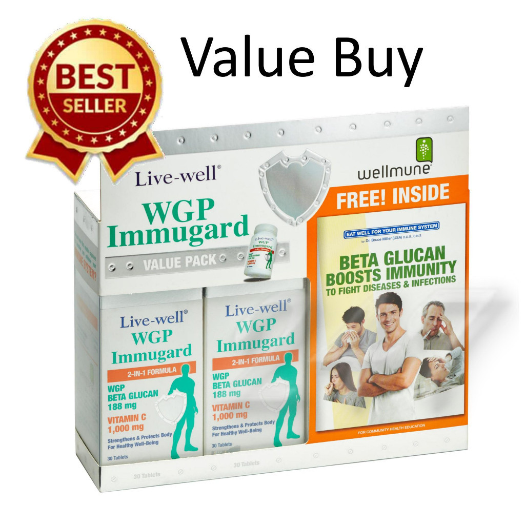 Live-well WGP Immugard 2x30's / 30's | Shopee Malaysia